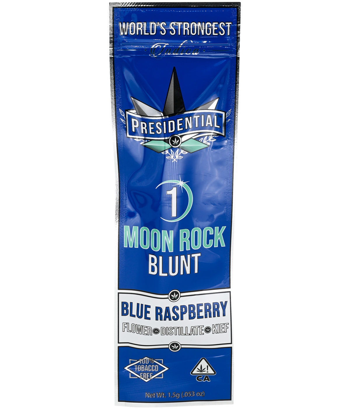 Presidential - Blue Raspberry | Moon Rock Blunt Prerolls | Nugg Club